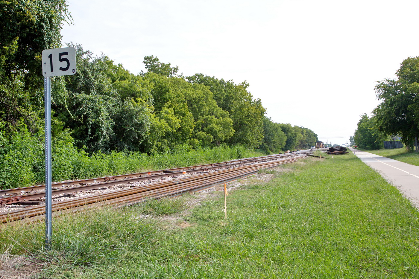 Smithfield Station & Main Street crossing N. Richland Hills - Trinity Metro