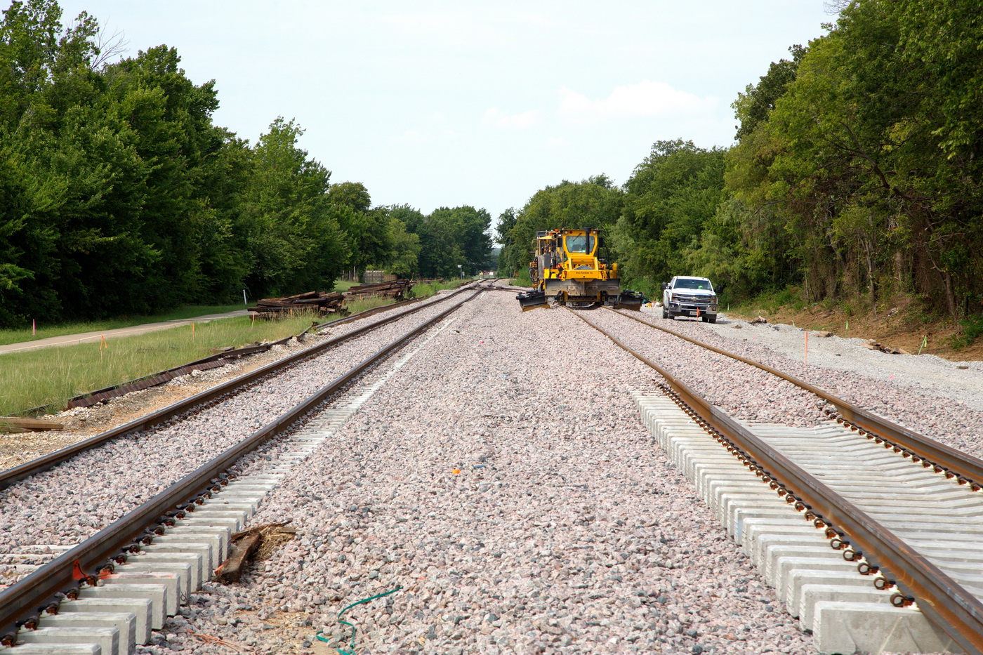 Smithfield Station & Main Street crossing N. Richland Hills - Trinity Metro