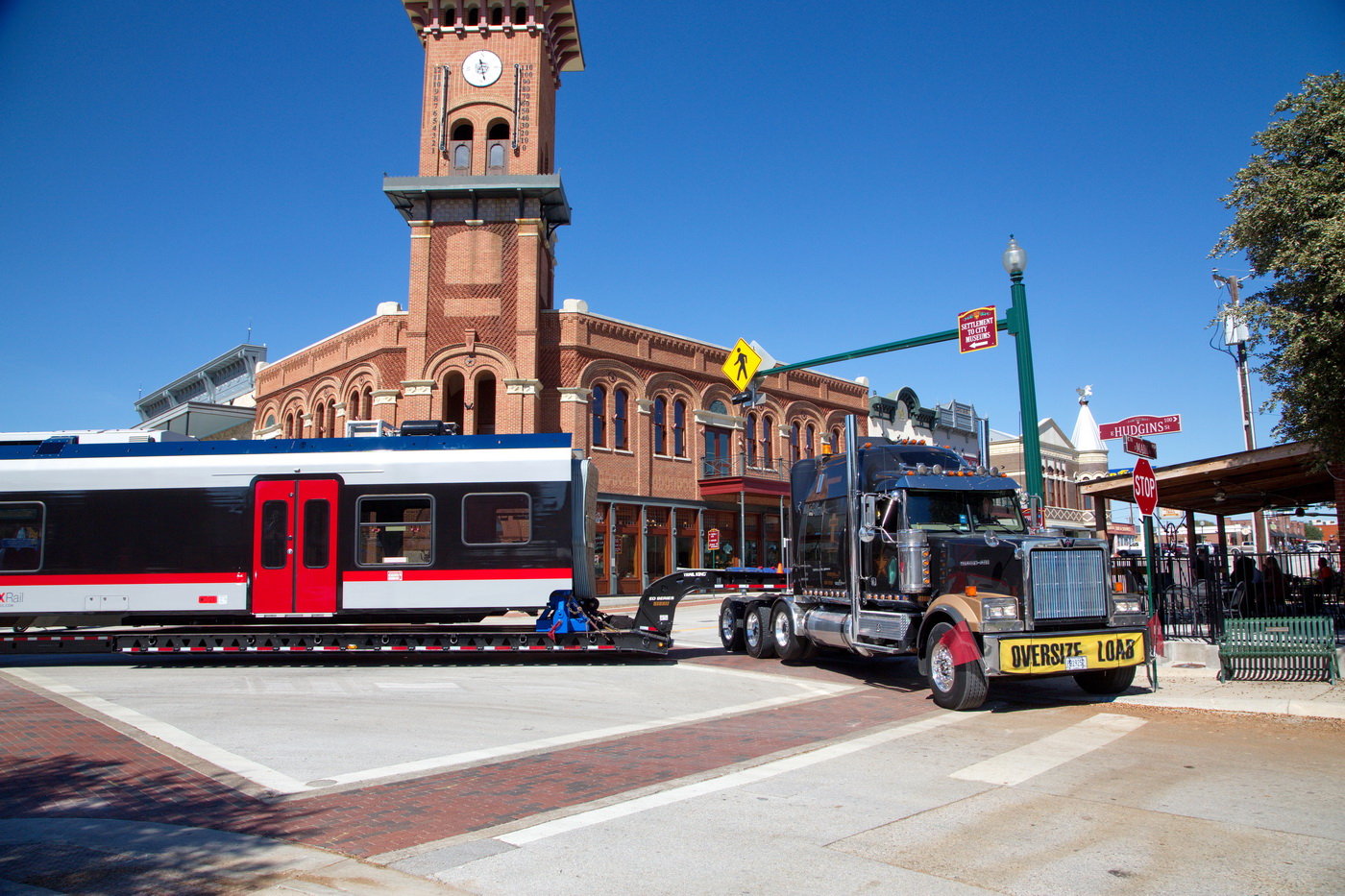 TEXRail Train Delivery - Trinity Metro