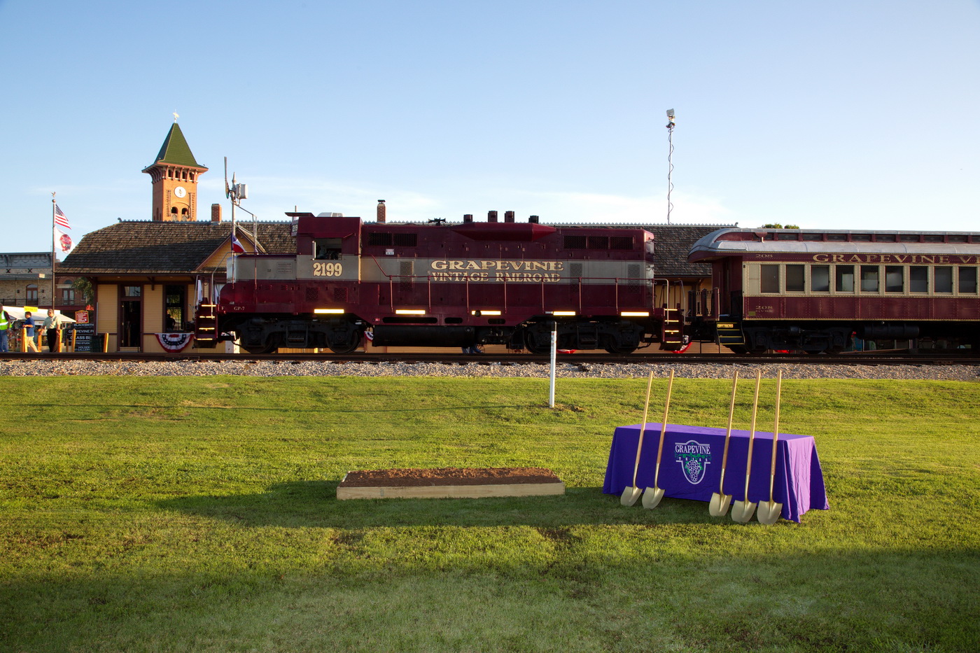 TEXRail Groundbreaking Photos - Trinity Metro