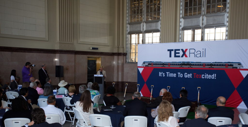 TEXRail Groundbreaking Photos - Trinity Metro