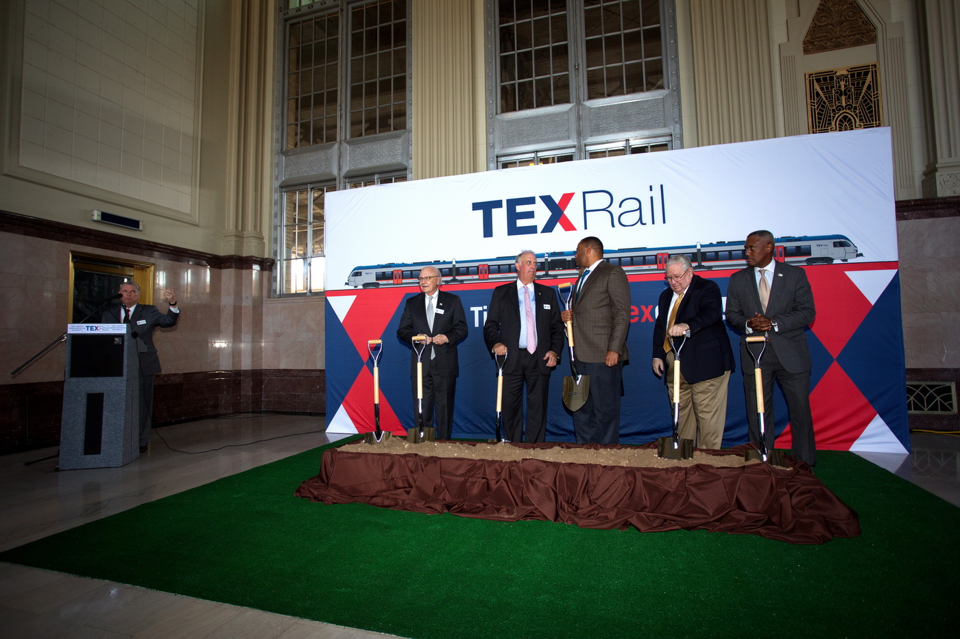 TEXRail Groundbreaking Photos - Trinity Metro