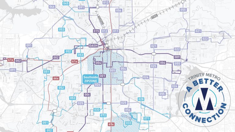Home - Trinity Metro - Tarrant County public transit service.
