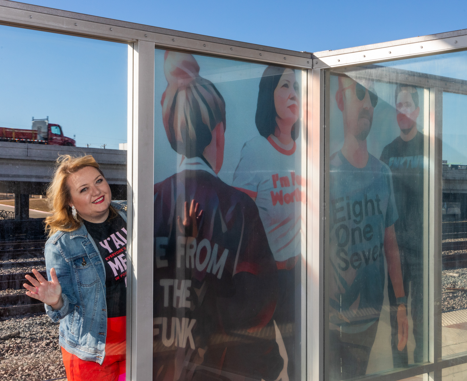 Meet Ariel Davis, TEXRail artist - Trinity Metro