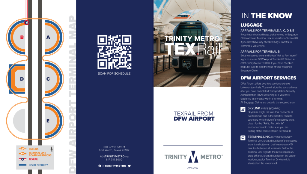 TEXRail at DFW - Trinity Metro