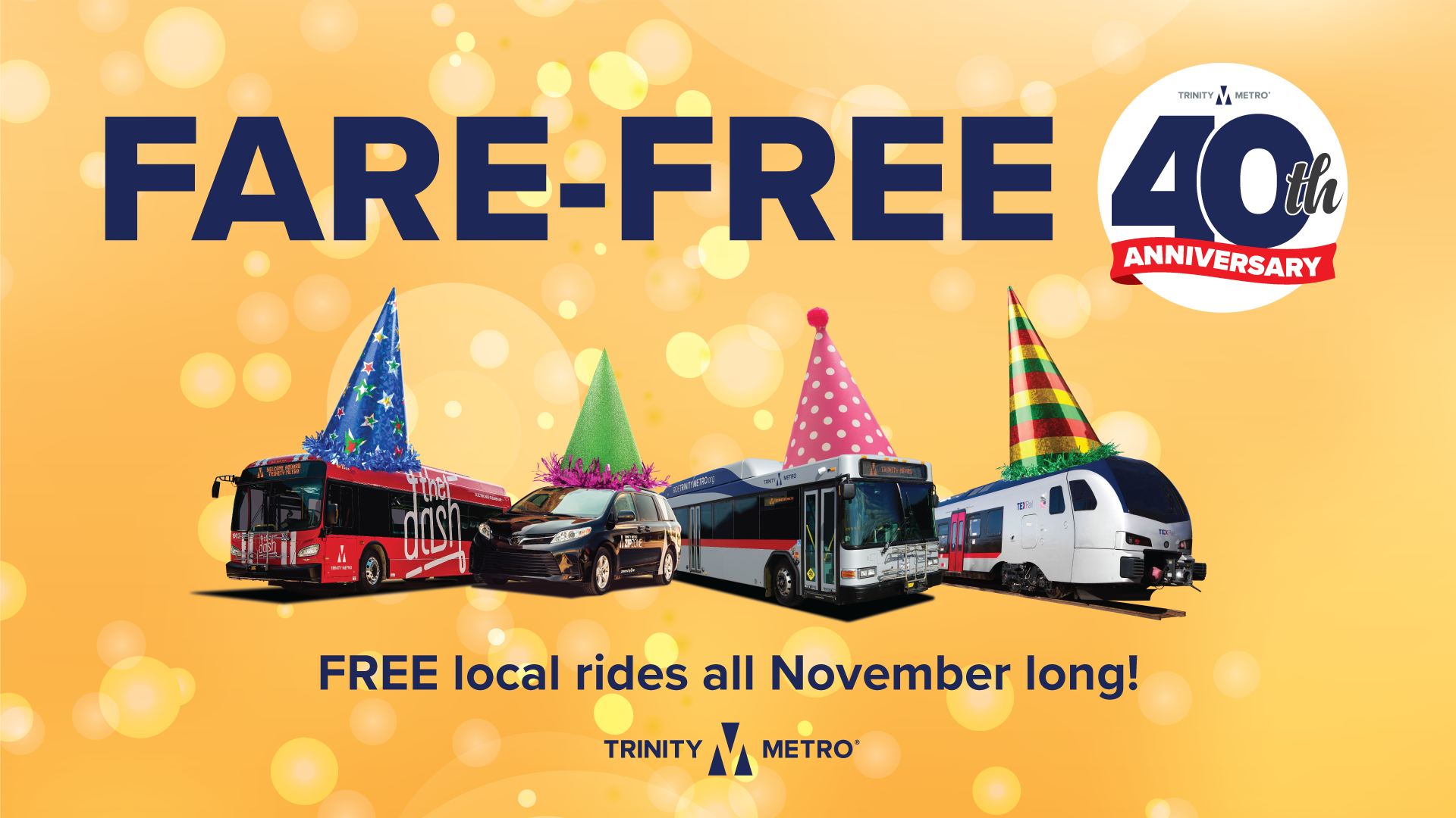 Home - Trinity Metro - Tarrant County public transit service.