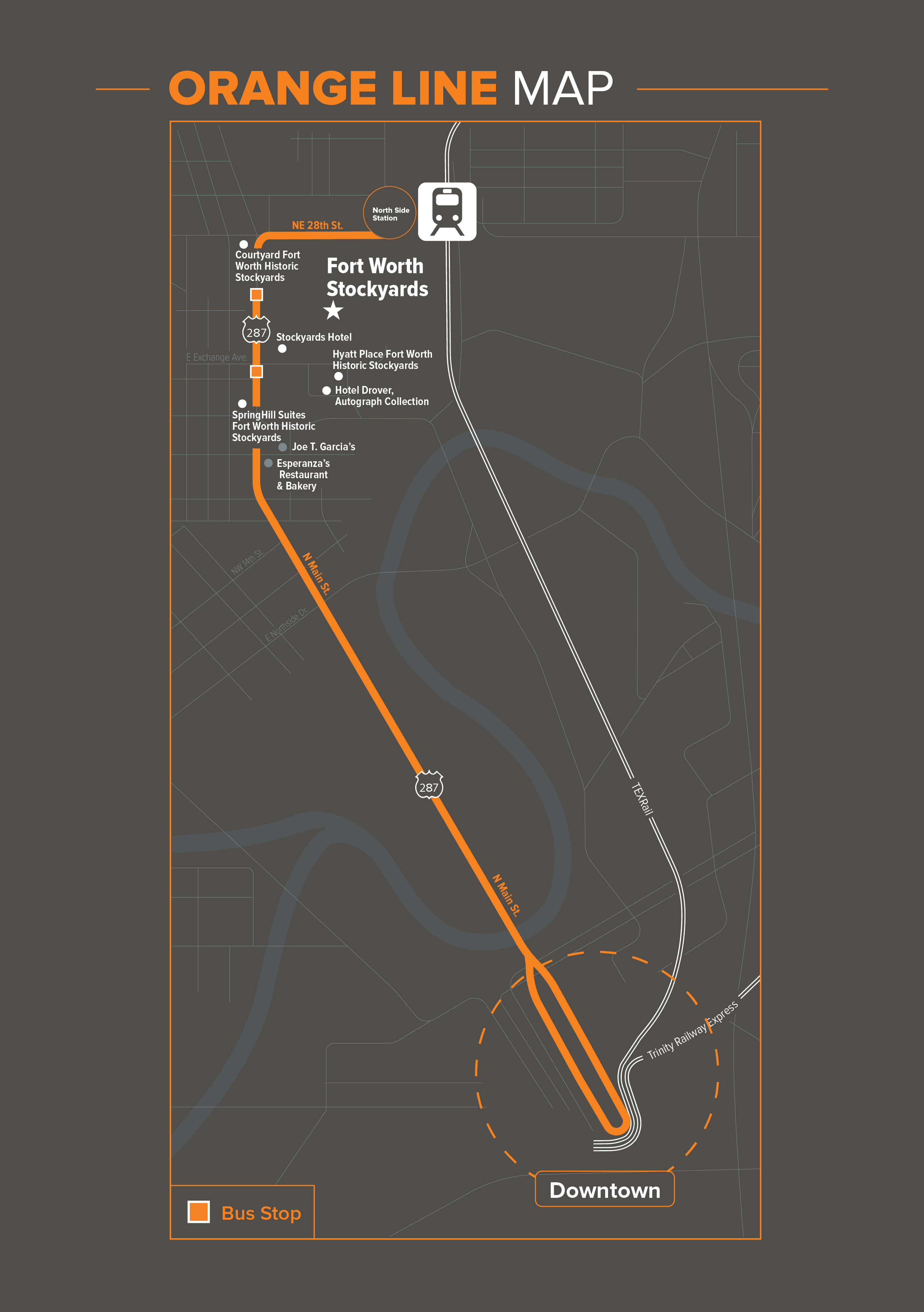 Trinity Metro Orange Line Trinity Metro