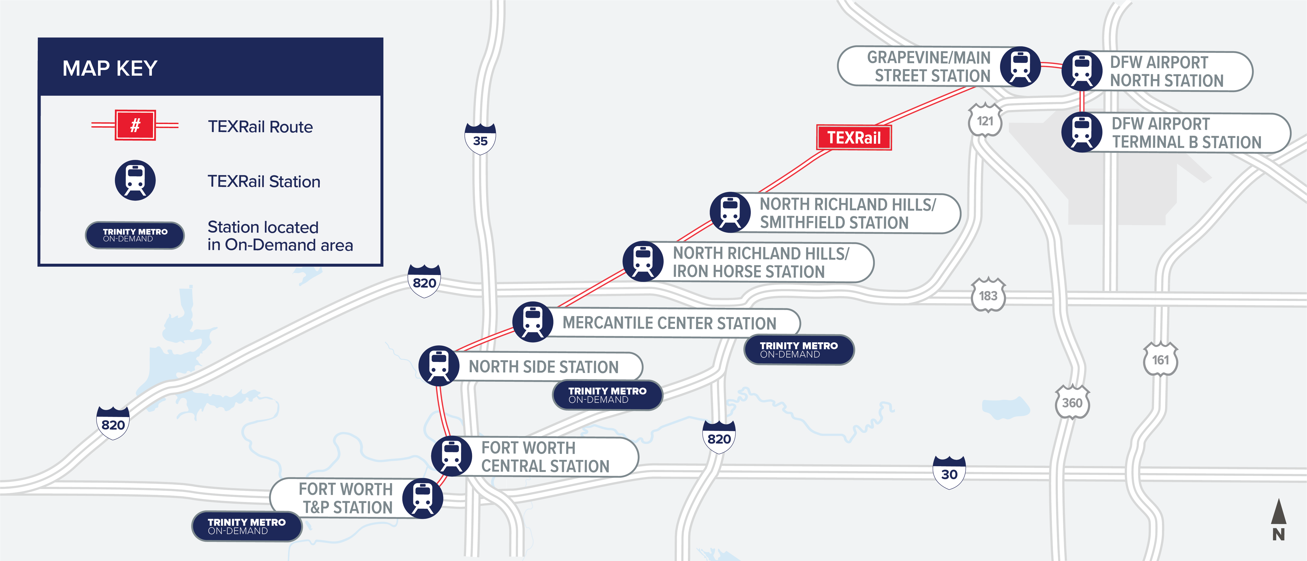 Maps Trinity Metro