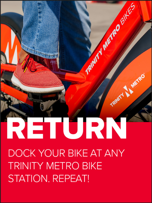 Rent a Bike in Fort Worth | Trinity Metro Bike Sharing
