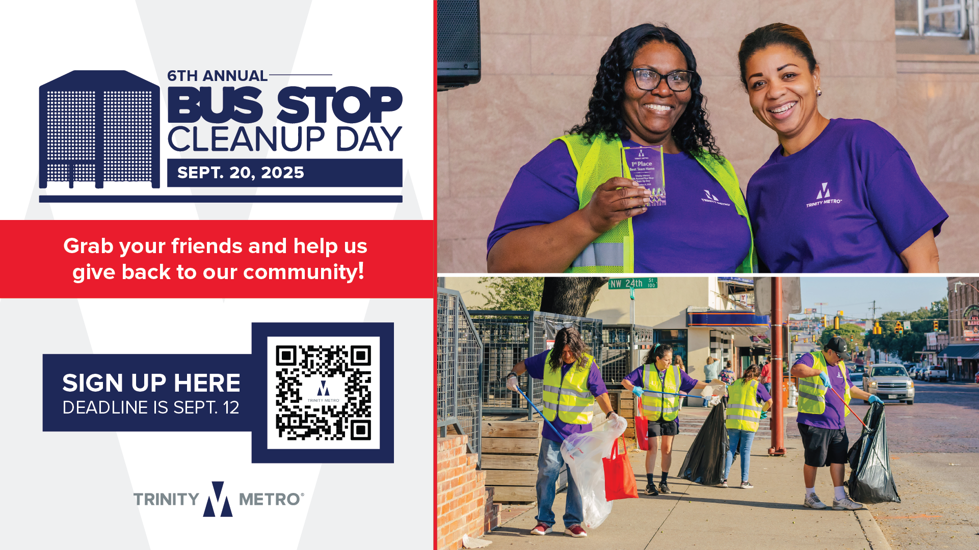 Home - Trinity Metro - Tarrant County public transit service.