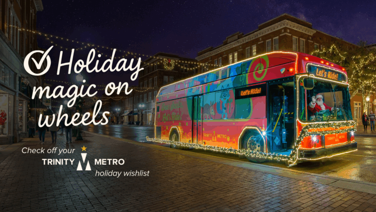 Holiday Bus - Trinity Metro