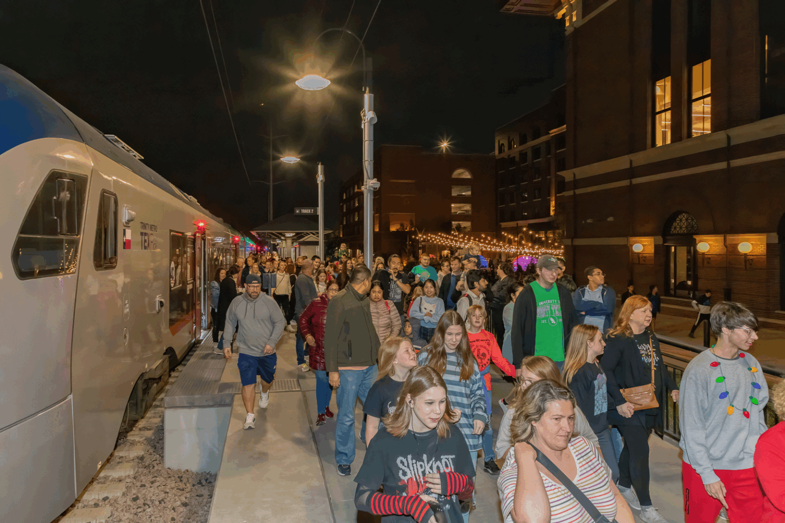 TEXRail breaks ridership record for December - Trinity Metro